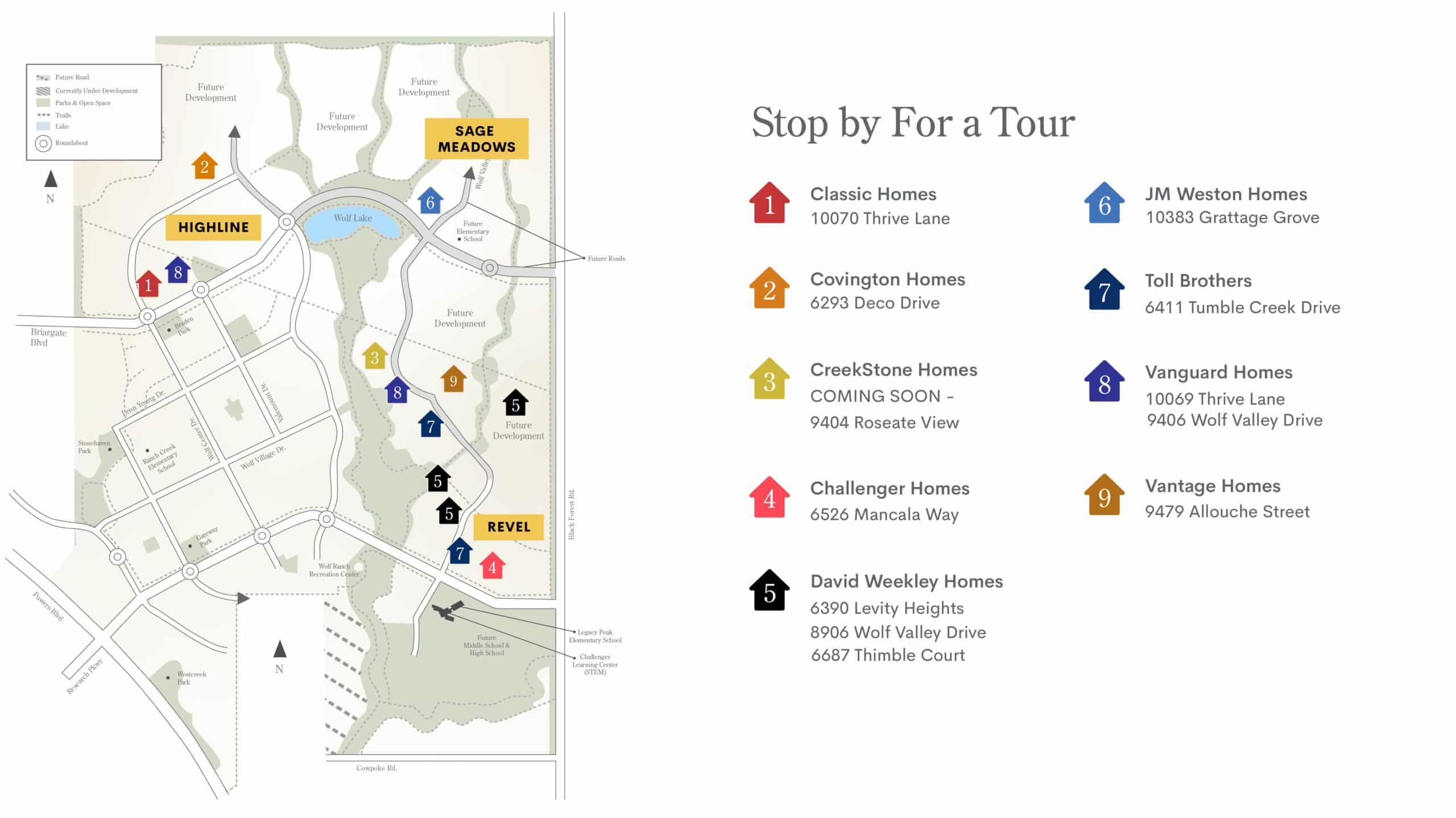 Wolf Ranch Model Home Tours - Wolf Ranch